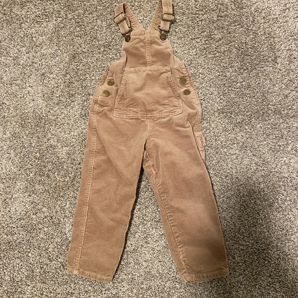 Goumi | Bottoms | Goumi Kids Tan Corduroy Overalls 23t | Poshmark
